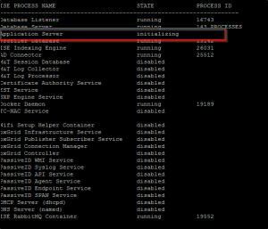 Cisco ISE application server stuck in initializations error | How to IT ...